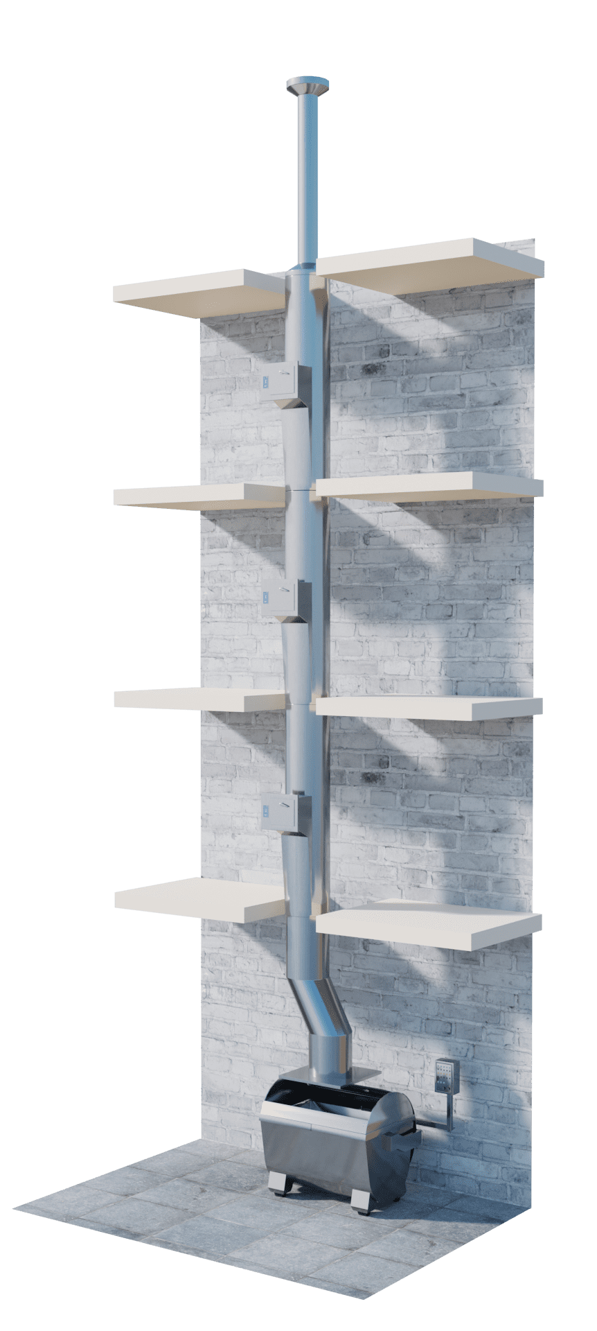 Waste Chute Systems for High-Rise Buildings - MEKEL LTD